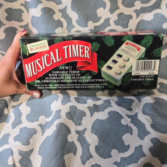 Mr. Christmas | Other | Mr Christmas 3 Outlet Musical Timer W Variable ...
